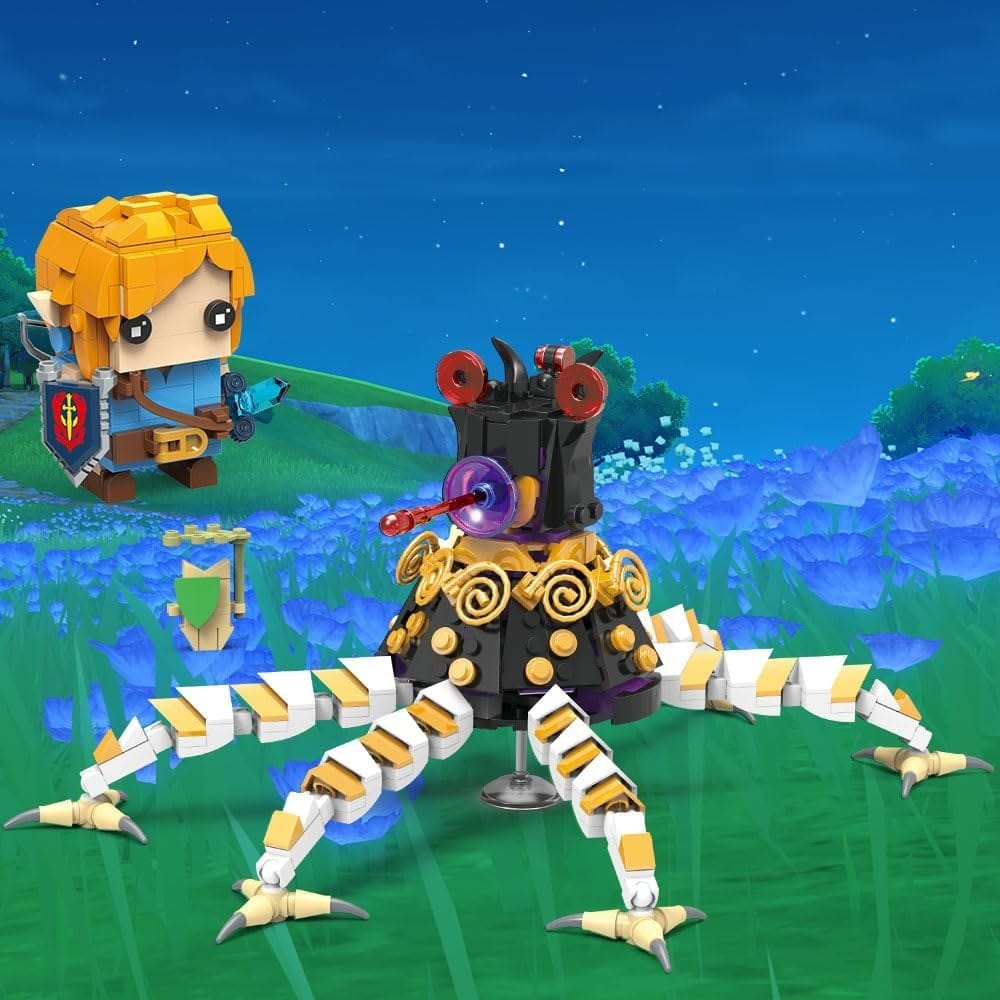 Bloques de Construcción Zelda BOTW – Legend Guardian con Figura de Link ...